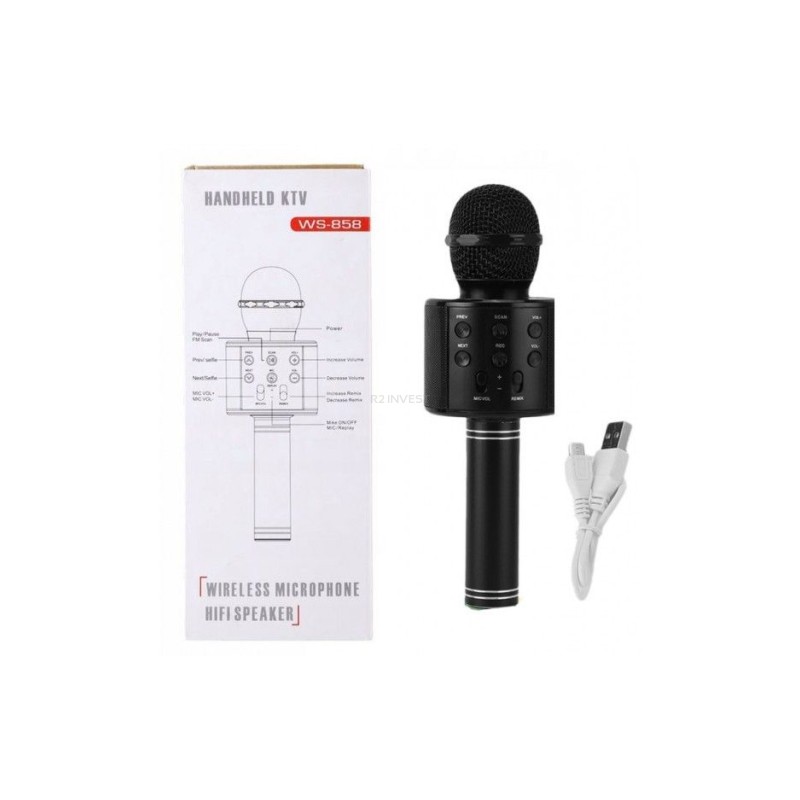 Mikrofon BLUETOOTH do KARAOKE